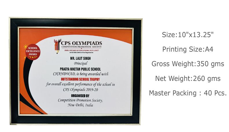 Certificate Frames – The Giftery Solutions